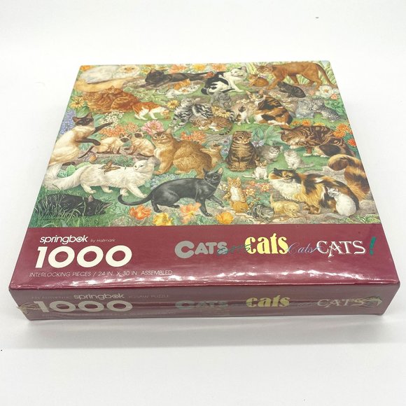 Springbok | Toys | Springbok 00 Piece Puzzle Cats Cats Cats | Poshmark